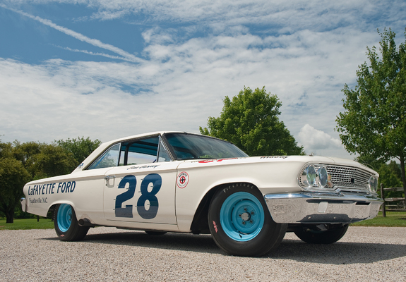 Ford Galaxie 500 XL 427 Lightweight NASCAR Race Car 1963 images