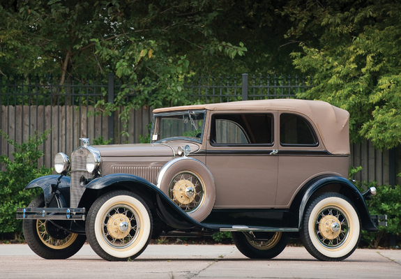 Ford Model A Convertible Sedan 1930–31 photos