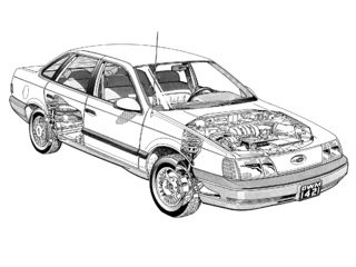 Ford Taurus 1985–91 photos