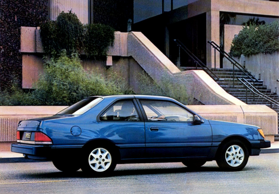 Ford Tempo Coupe 1984–92 wallpapers