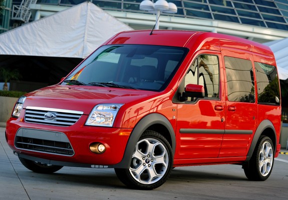 Ford Transit Connect XLT Premium Wagon 2010 wallpapers