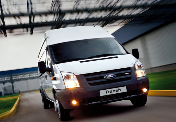 Ford Transit LWB Van 2006–11 wallpapers