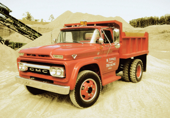 GMC 4000 Dump Truck 1962 wallpapers
