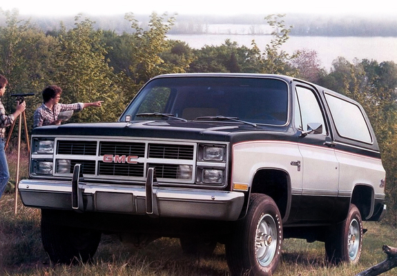Photos of GMC Jimmy 1983–84