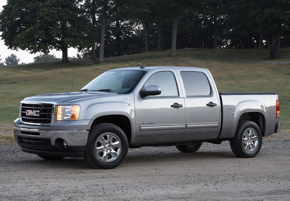 Images of GMC Sierra Hybrid Crew Cab 2008–13