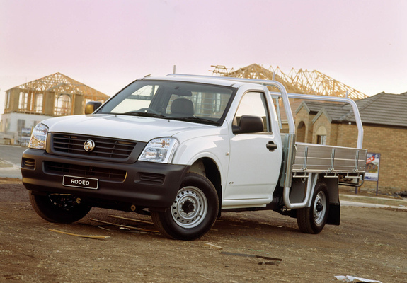 Images of Holden Rodeo Single Chassis Cab 2003–06