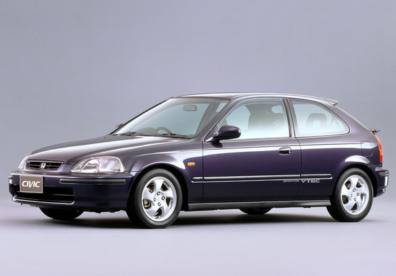 Honda Civic SiR-II Hatchback (EK4) 1995–97 wallpapers