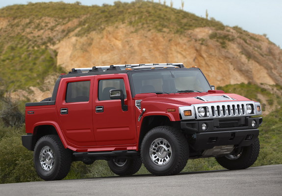Hummer H2 SUT Victory Red Limited Edition 2007 pictures
