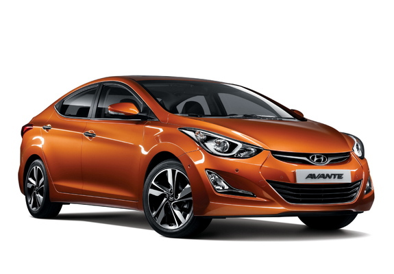 Hyundai Avante (MD) 2013 wallpapers
