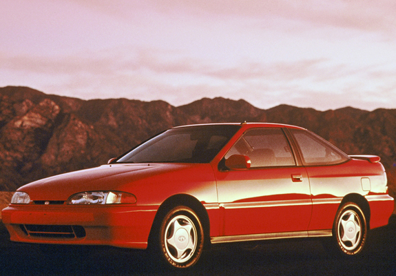 Images of Hyundai S Coupe US-spec 1992–95