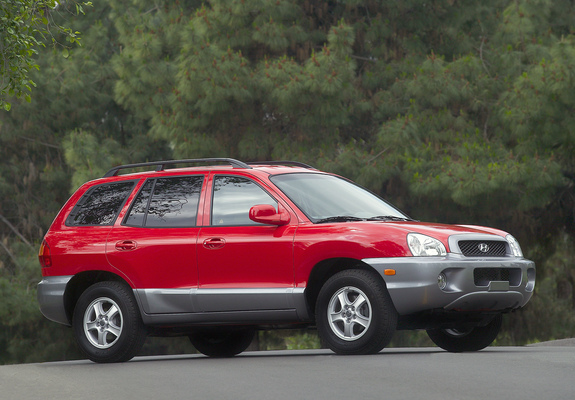 Hyundai Santa Fe US-spec (SM) 2000–04 wallpapers