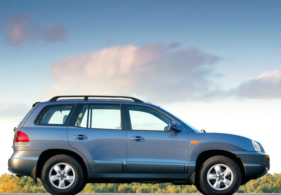 Hyundai Santa Fe UK-spec (SM) 2004–05 wallpapers