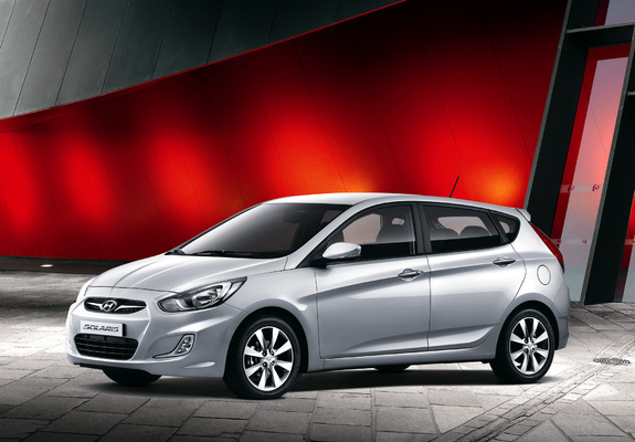 Hyundai Solaris Hatchback (RB) 2011 wallpapers