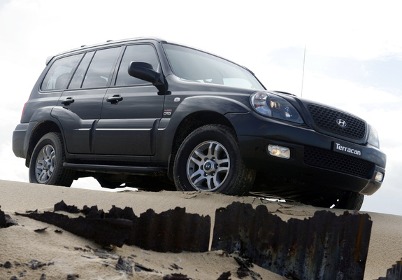 Hyundai Terracan AU-spec 2004–07 photos