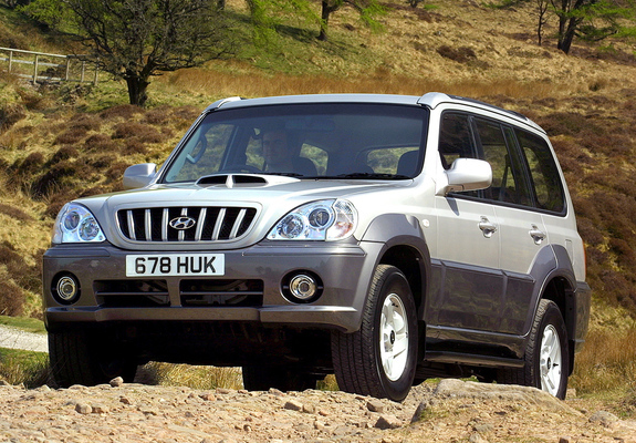 Images of Hyundai Terracan UK-spec 2001–04