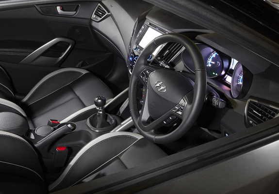 Hyundai Veloster Turbo SE UK-spec 2012 photos