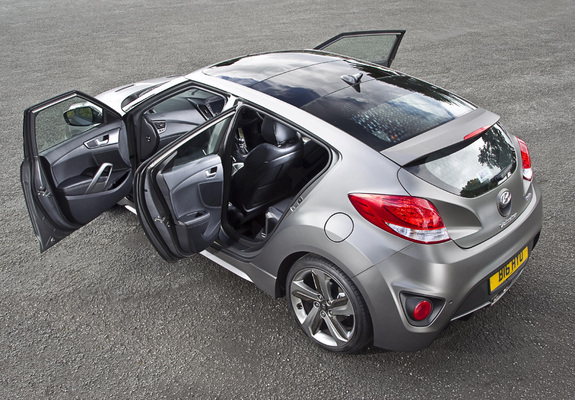 Pictures of Hyundai Veloster Turbo SE UK-spec 2012