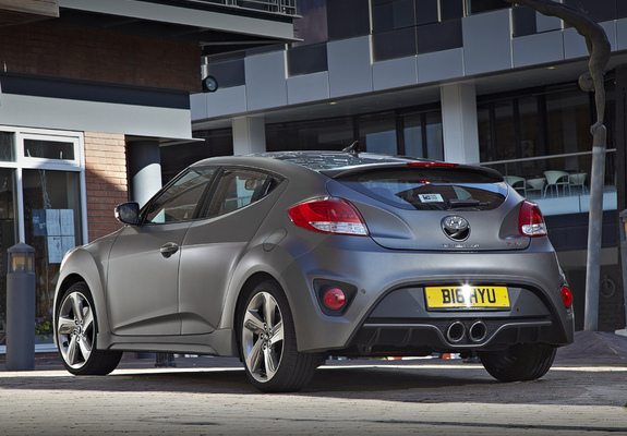 Hyundai Veloster Turbo SE UK-spec 2012 wallpapers