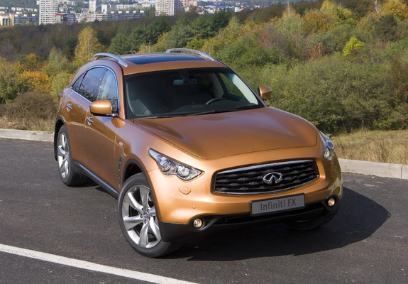 Pictures of Infiniti FX50 EU-spec (S51) 2008–12