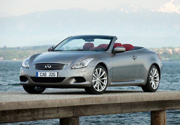 Infiniti G37 Convertible EU-spec (CV36) 2009–10 pictures