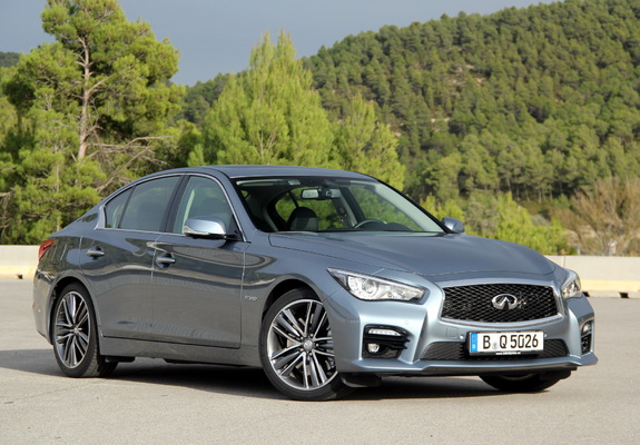 Pictures of Infiniti Q50S Hybrid EU-spec (V37) 2013