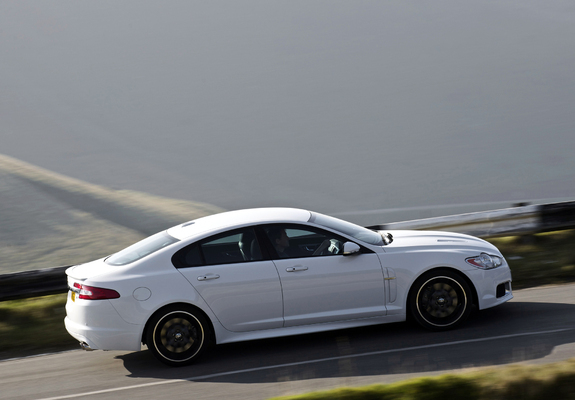 Jaguar XFR Black Pack UK-spec 2010–11 photos