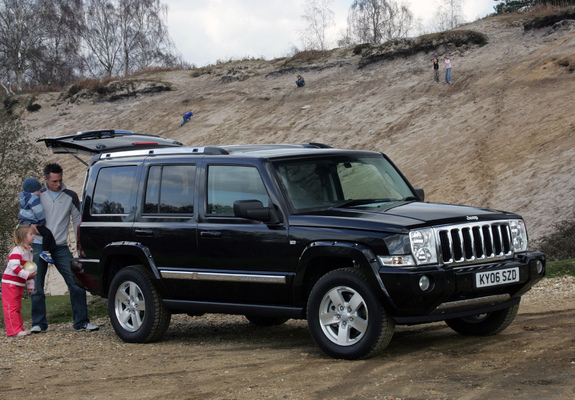 Jeep Commander UK-spec (XK) 2005–10 pictures