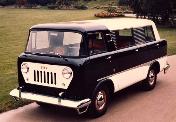 Jeep FC-150 Commuter Van by Reutter 1958 images