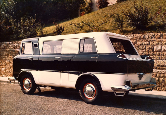 Jeep FC-150 Commuter Van by Reutter 1958 wallpapers