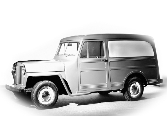 Photos of Willys Jeep Wagon Panel Delivery 1946–50
