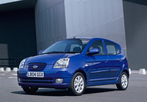 Images of Kia Picanto UK-spec (SA) 2004–07