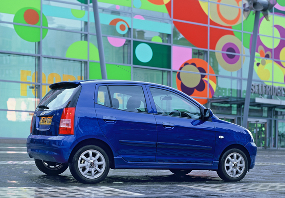 Photos of Kia Picanto UK-spec (SA) 2004–07