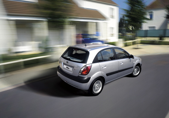 Kia Rio Hatchback (JB) 2005–09 photos
