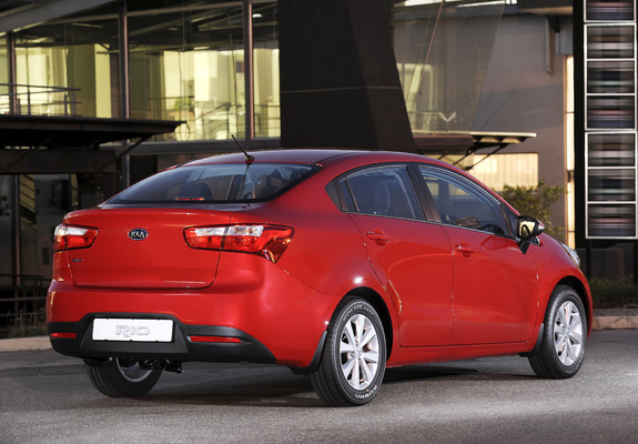 Kia Rio Sedan ZA-spec (UB) 2012 wallpapers