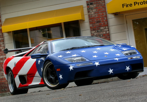 Lamborghini Diablo SVR Road Conversion Car 1996 wallpapers