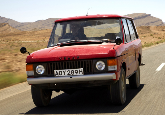 Range Rover Prototype Velar 1968 images