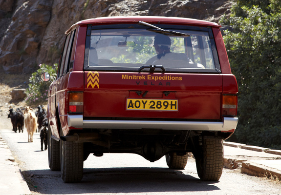 Photos of Range Rover Prototype Velar 1968