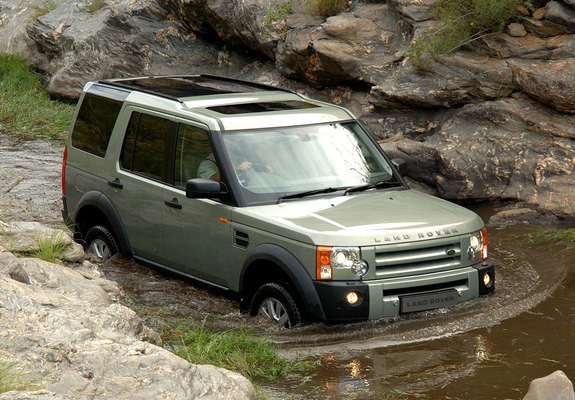 Photos of Land Rover Discovery 3 ZA-spec 2005–08