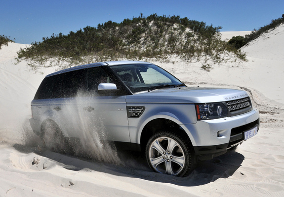 Range Rover Sport Supercharged ZA-spec 2009–13 wallpapers