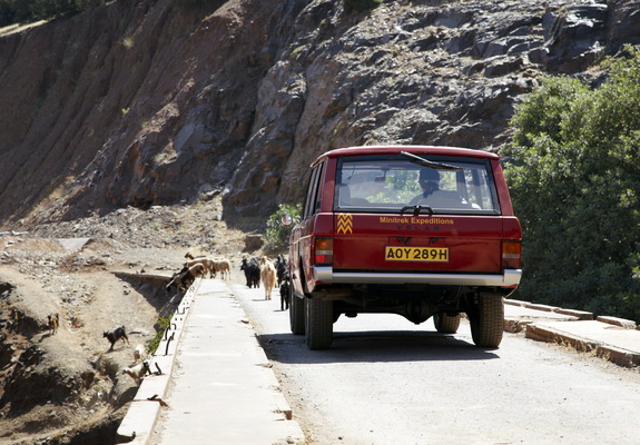 Photos of Range Rover Prototype "Velar" 1968
