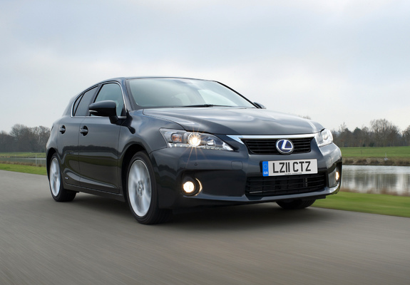 Images of Lexus CT 200h UK-spec 2010–14