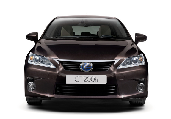 Lexus CT 200h EU-spec 2010–14 photos