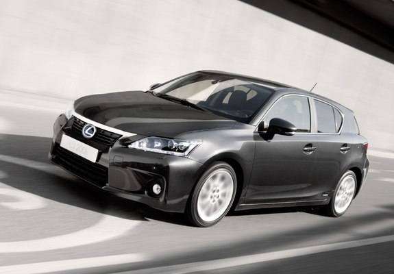 Lexus CT 200h EU-spec 2010–14 wallpapers