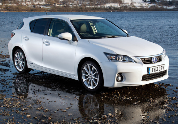 Lexus CT 200h UK-spec 2010–14 wallpapers