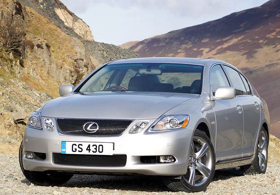 Images of Lexus GS 430 UK-spec 2005–08