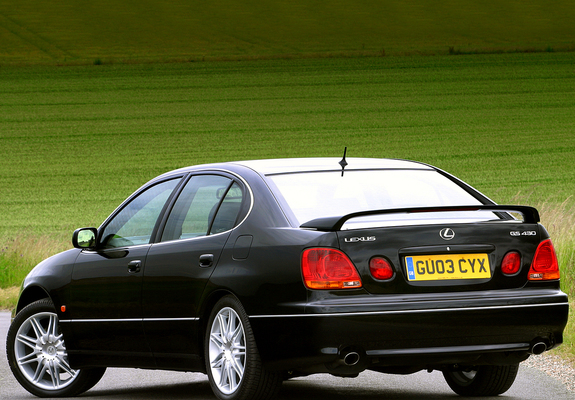 Lexus GS 430 Sport UK-spec 2000–04 images