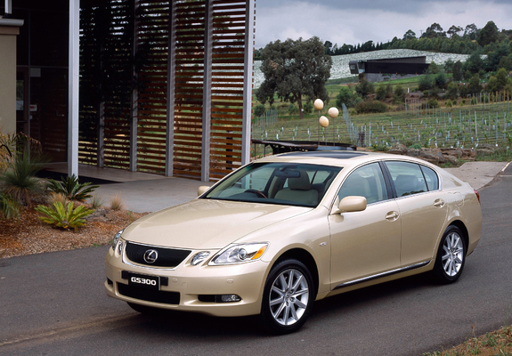 Lexus GS 300 AU-spec 2005–08 photos