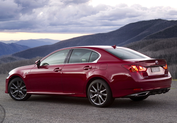 Lexus GS 350 F-Sport AU-spec 2012 images