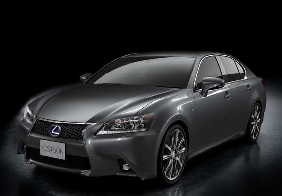Lexus GS 450h F-Sport JP-spec 2012 wallpapers