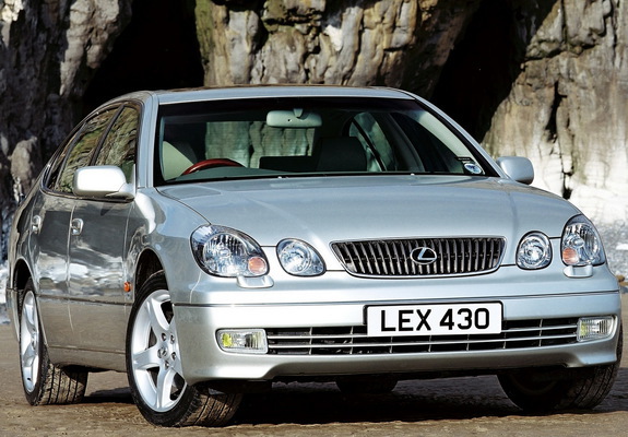 Lexus GS 430 UK-spec 2000–04 wallpapers